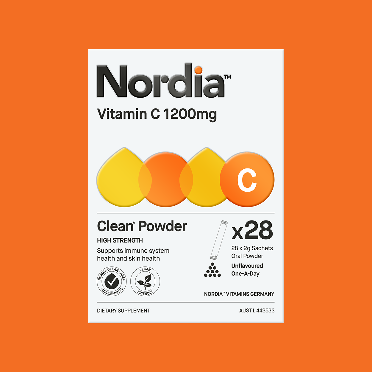 Vitamin C 1200mg – Nordia Vitamins
